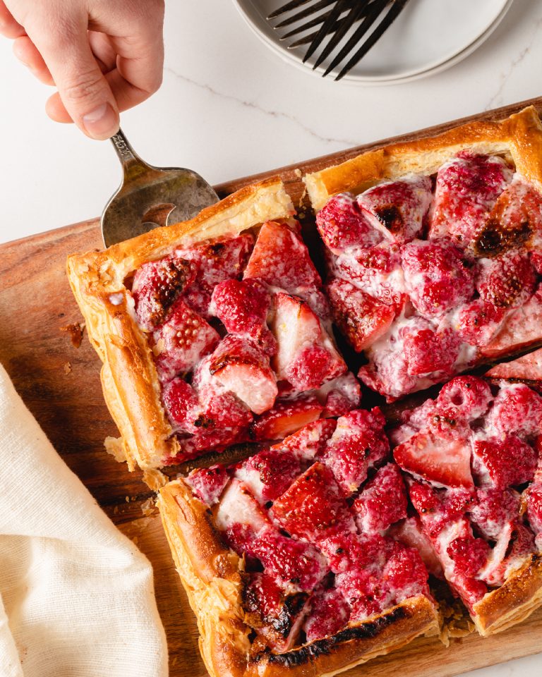 Berry Brûlée Galette