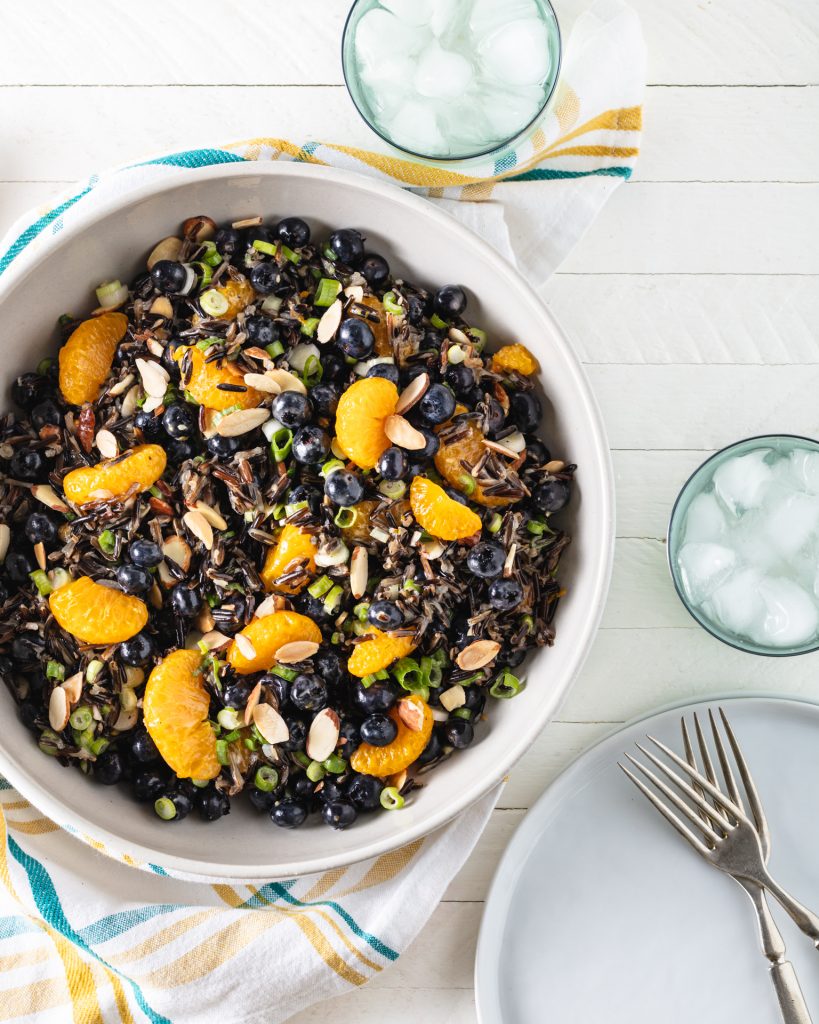 L&B Blueberry Wild Rice Salad
