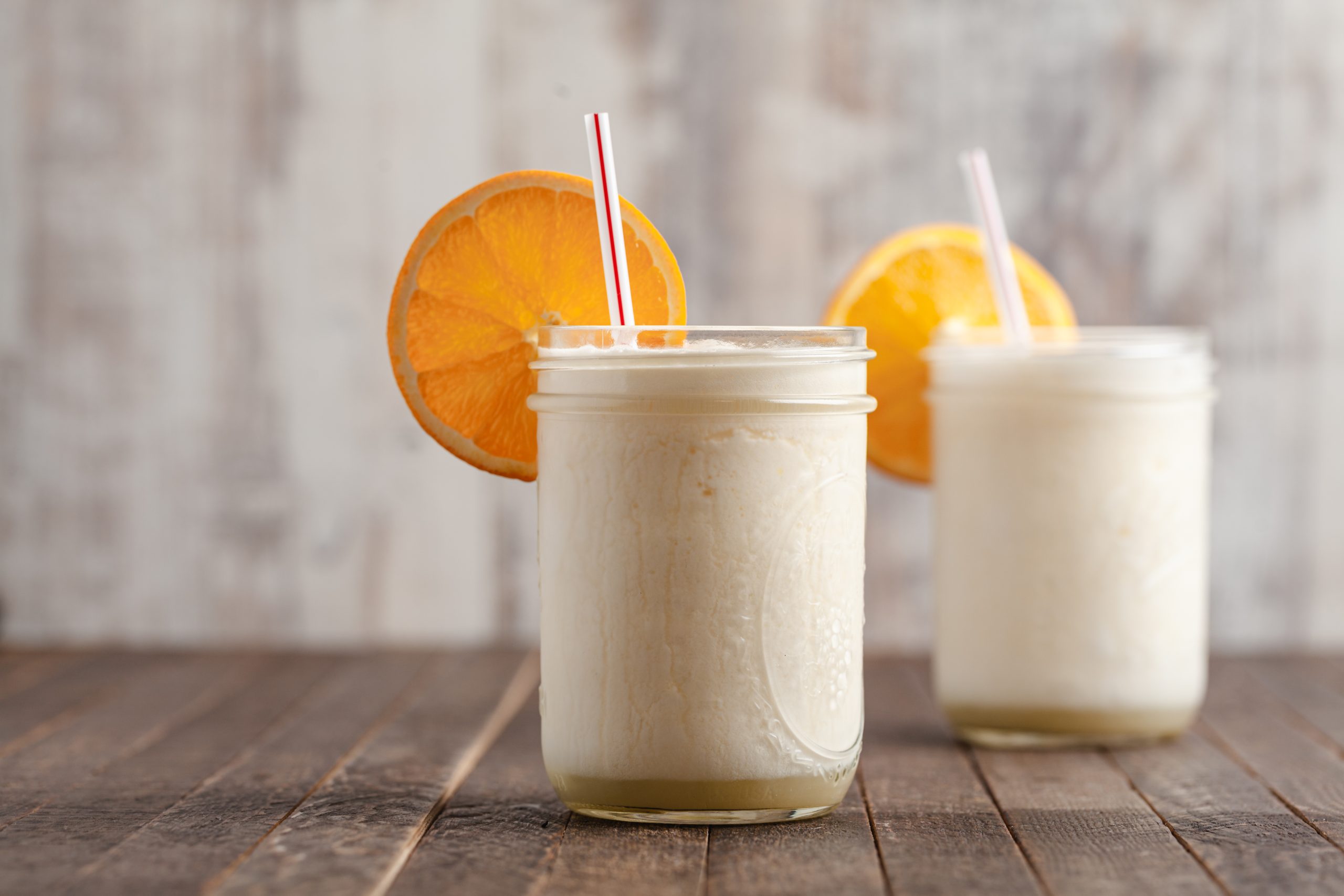 Boozy Orangesicle Slushy