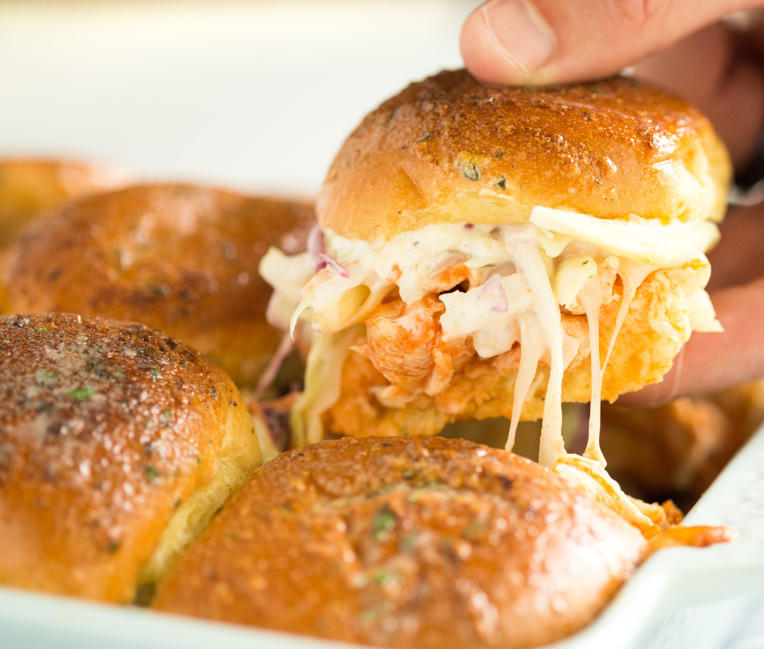 Buffalo Chicken Sliders