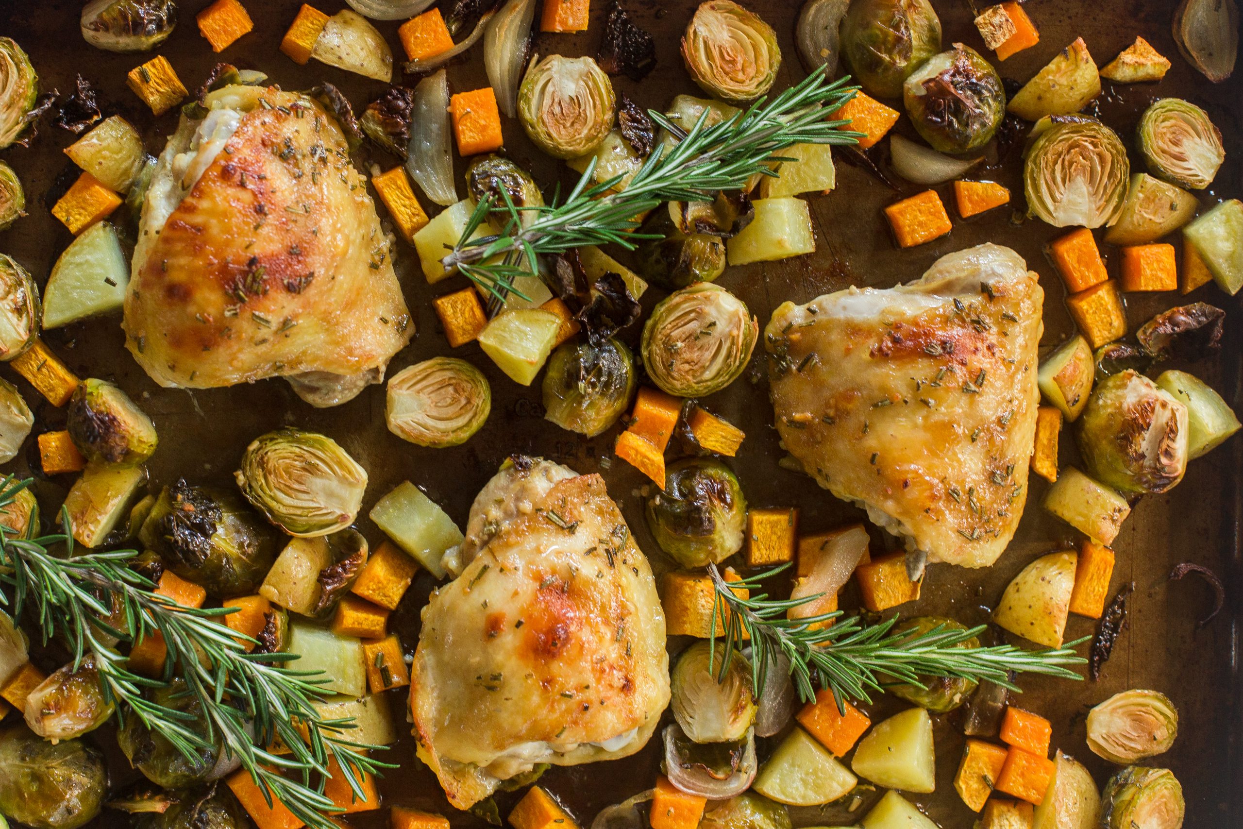 Rosemary Chicken & Fall Vegetables