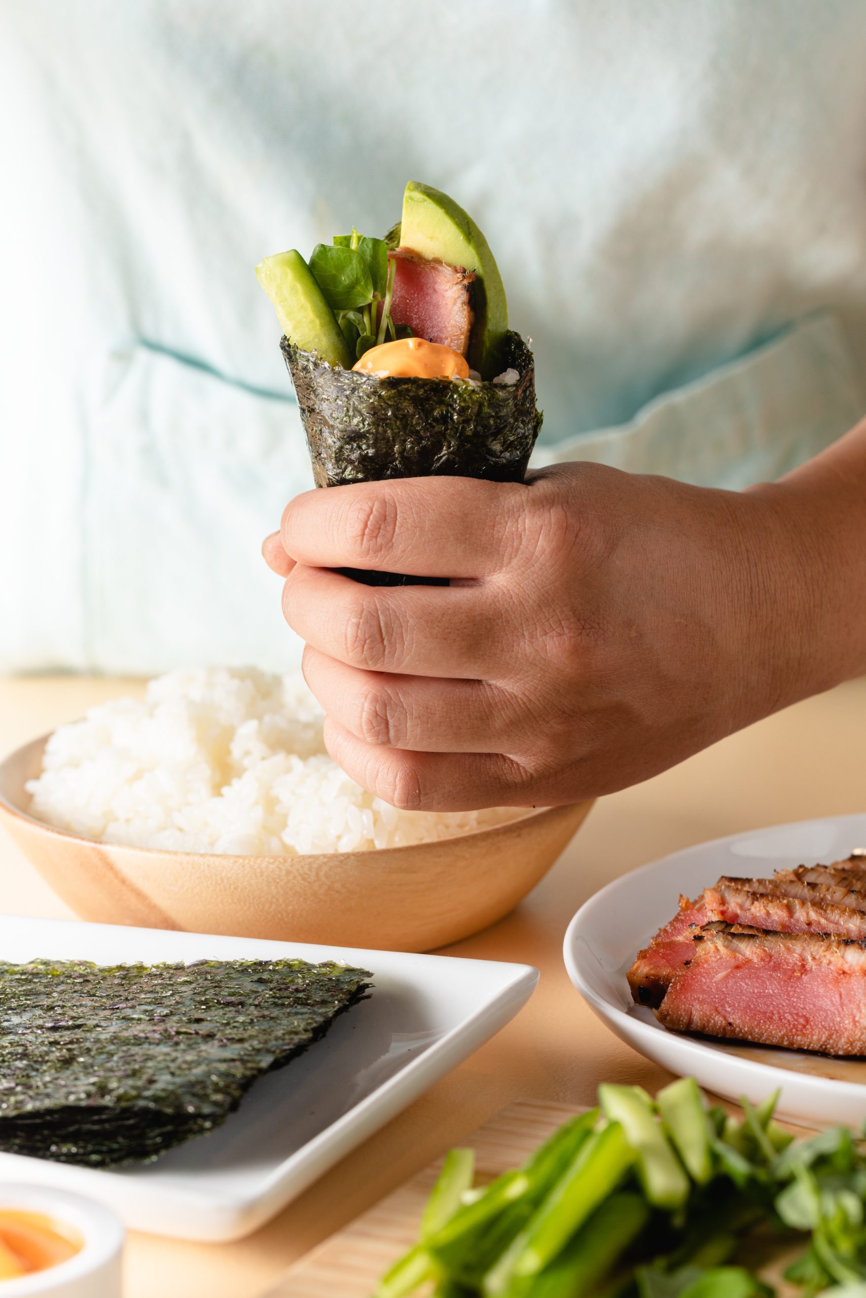 Tuna Hand Rolls