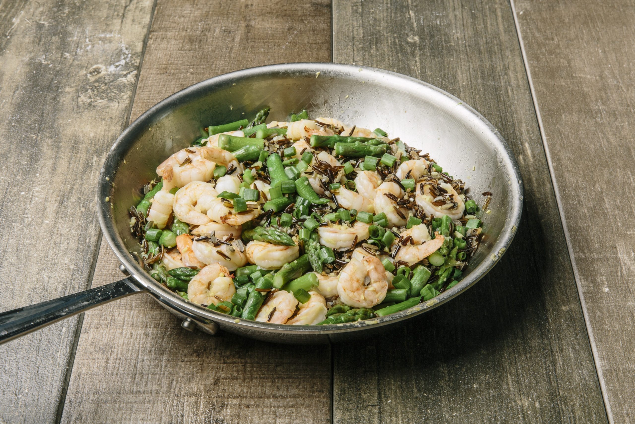 Weeknight Skillet Shrimp & Veggies