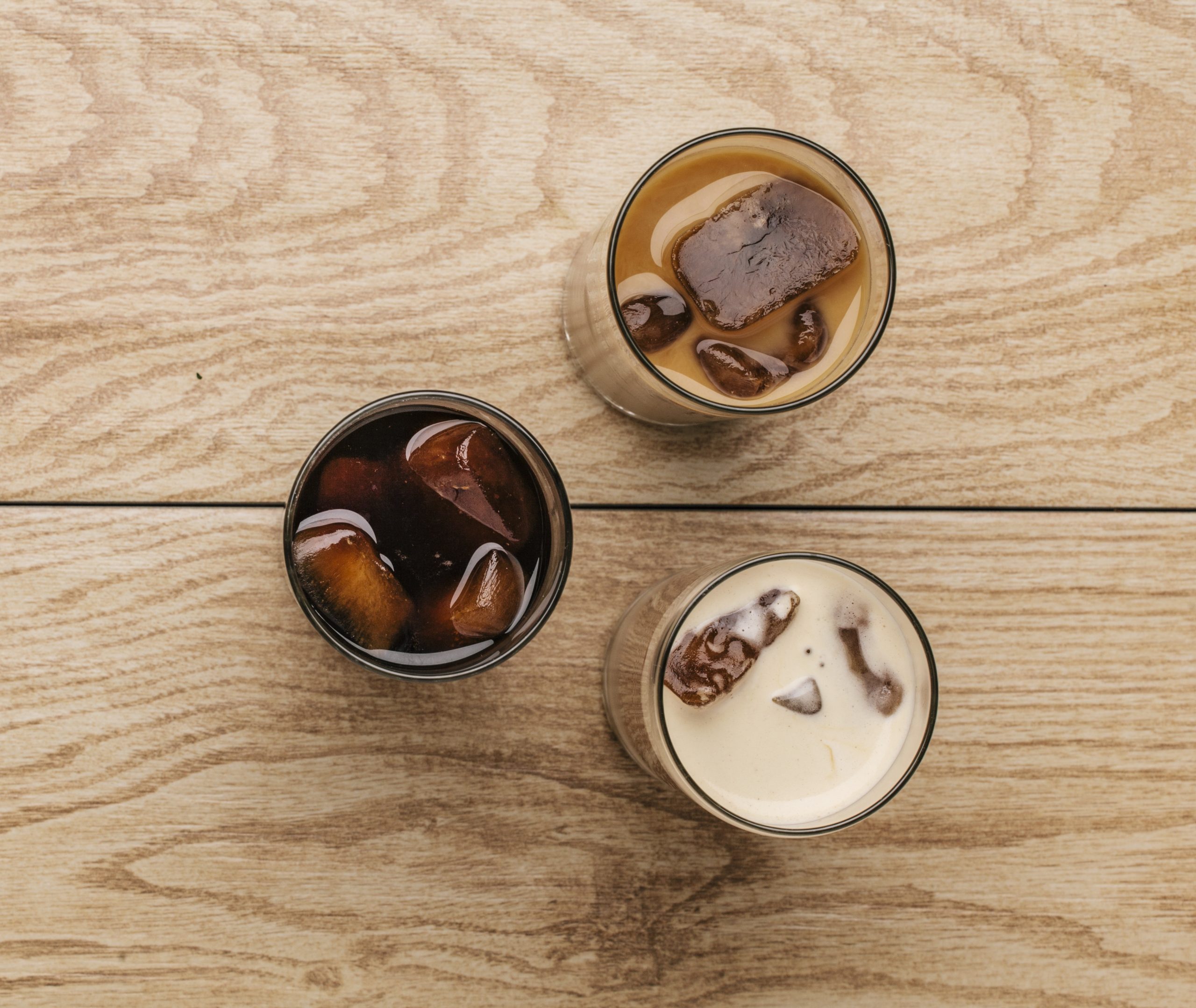 Iced Coffee Three Ways