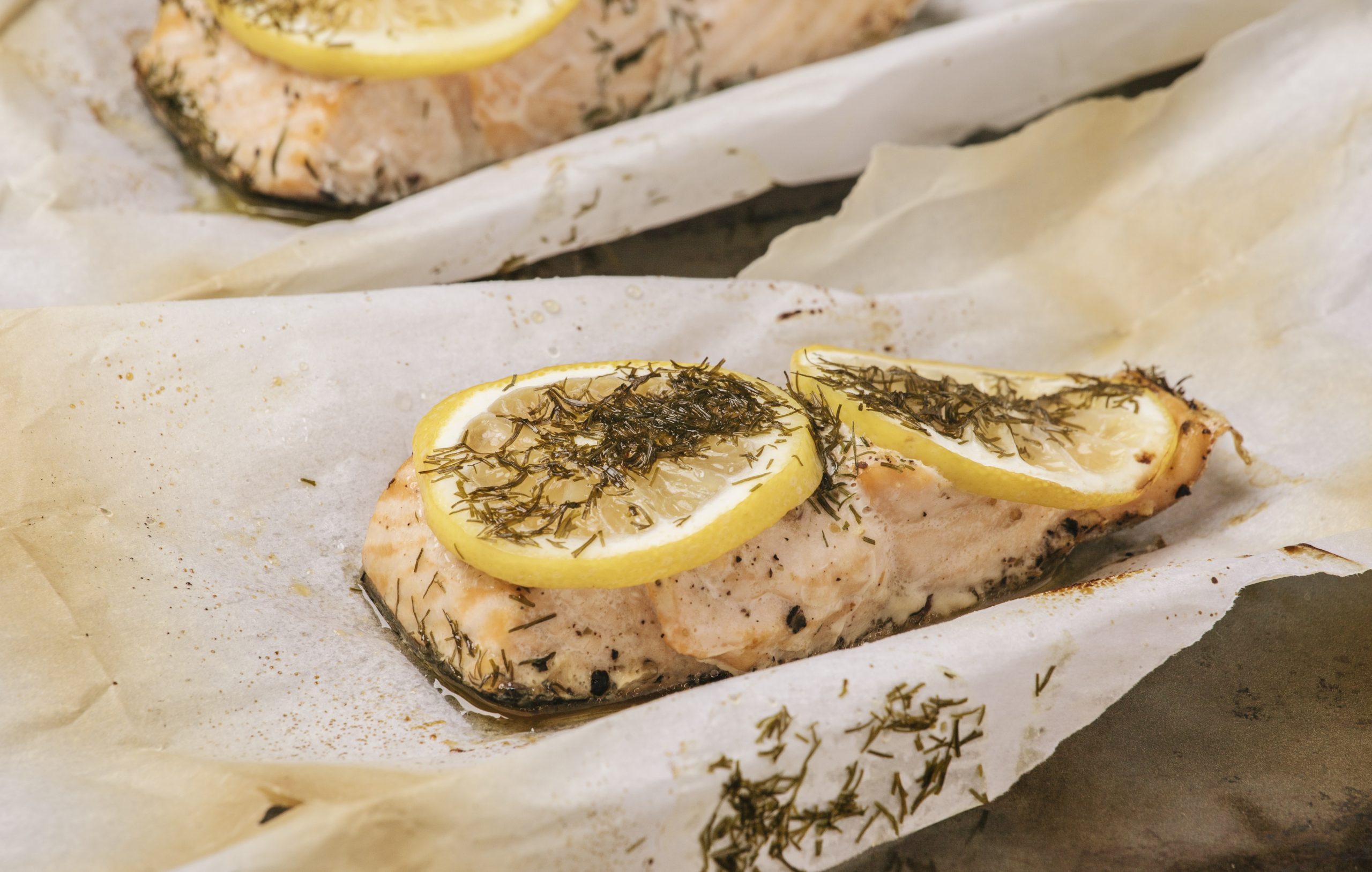 Lemon Dill Salmon Packets